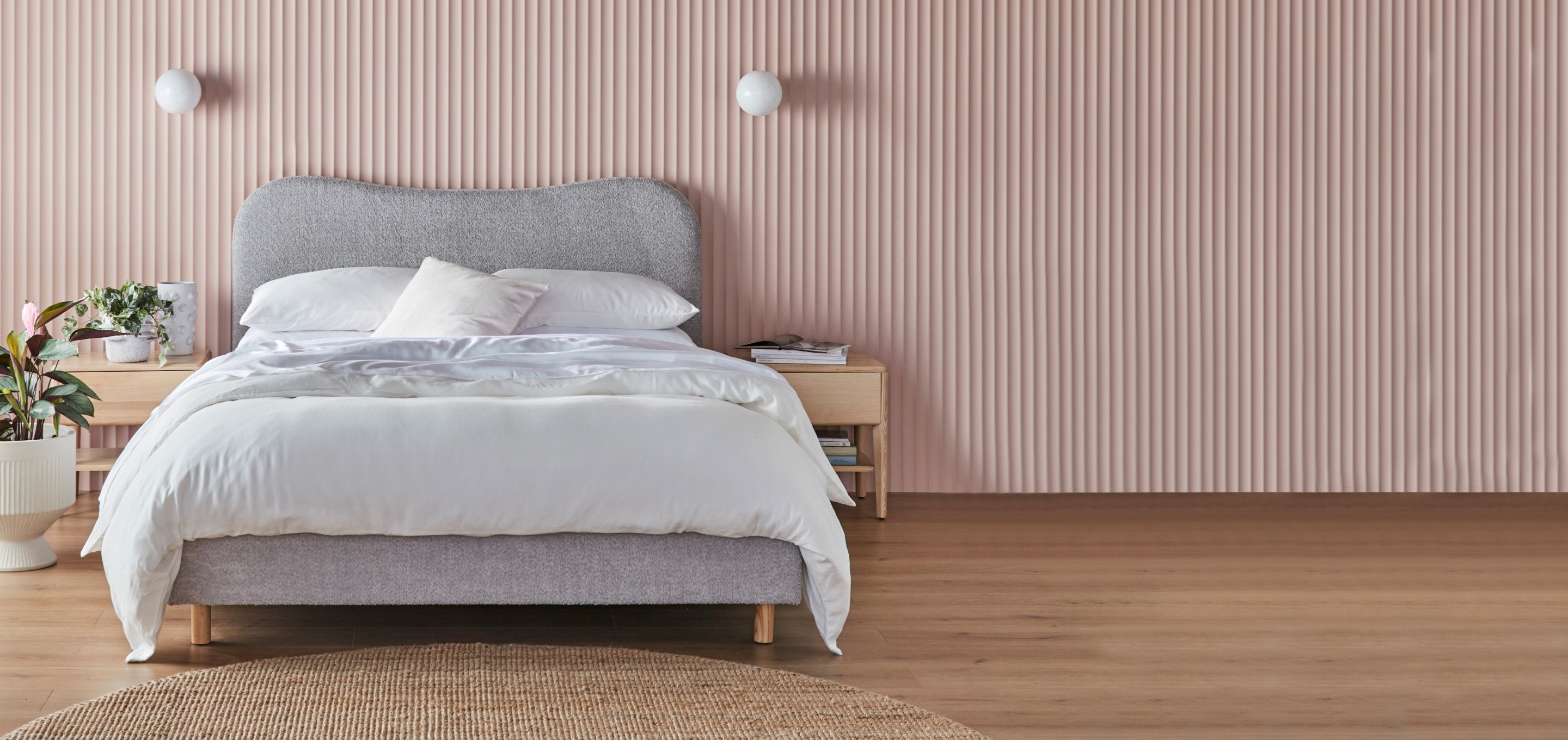 Drift Modern Bed Frame | King, Queen & Double | Ecosa