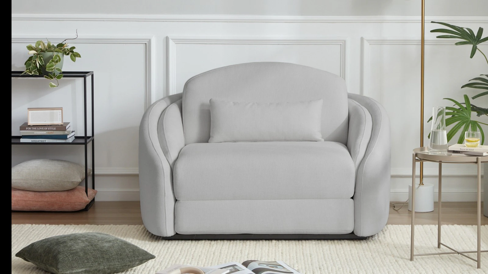 Vienna Boucle Styled Armchair | Boxing Day Sale