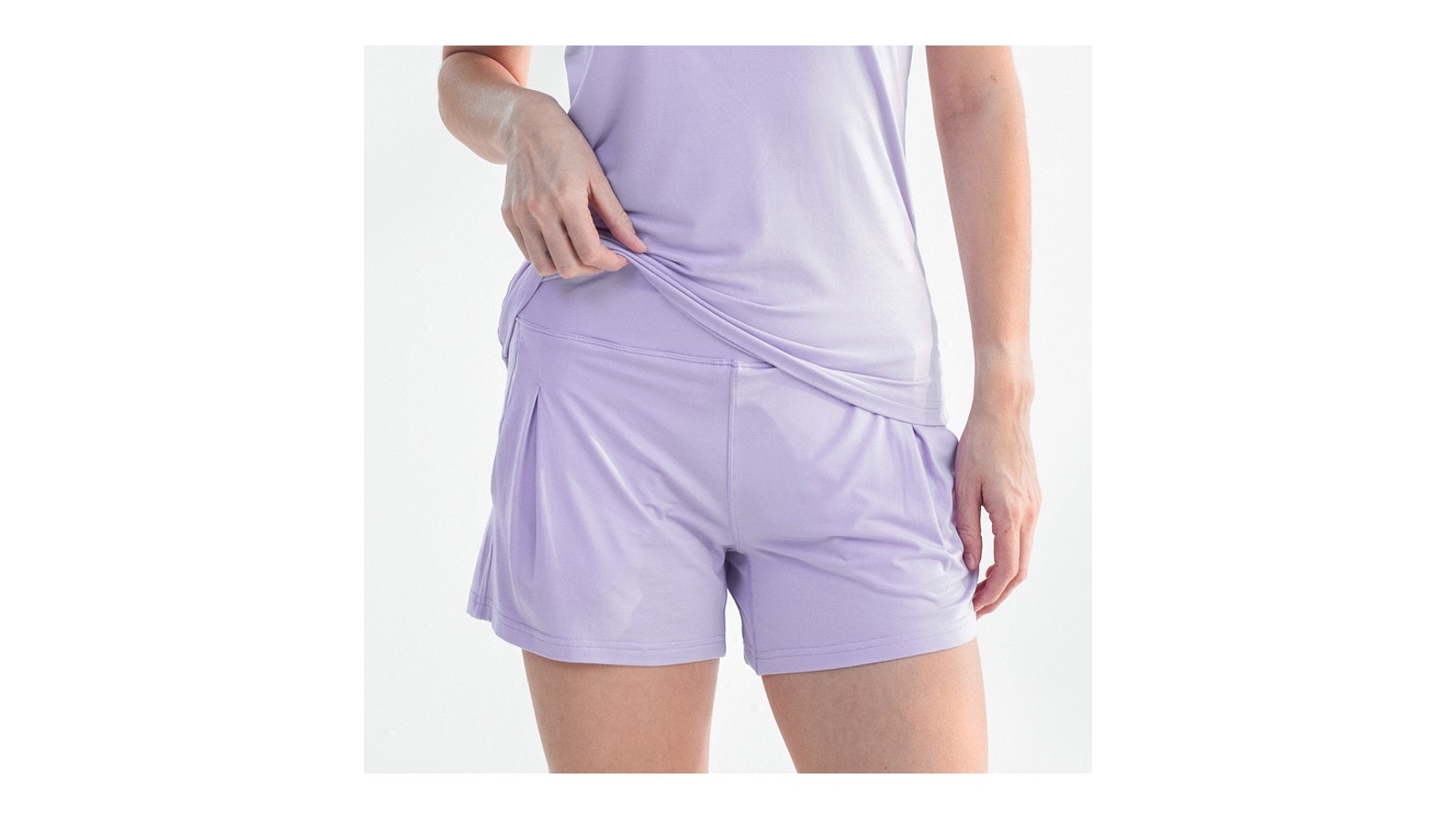 (Lavender) M Women's DreamSoft Sleep Short - Ecosa NZ