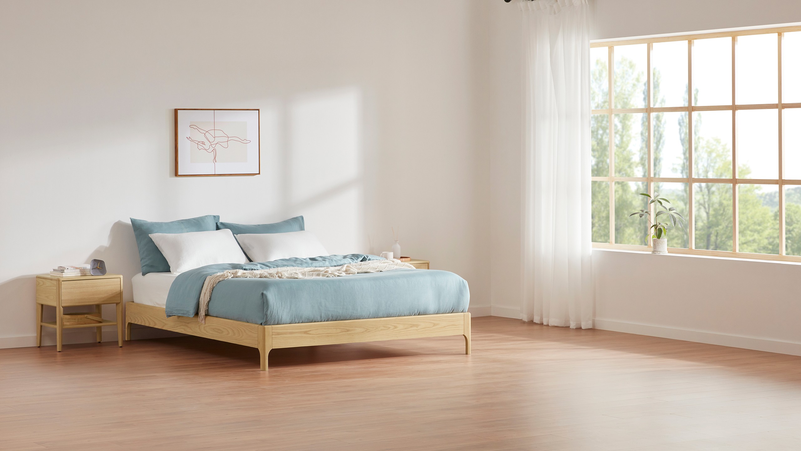 Ecosa Zen Bed Base | Foundation Bed Base | Ecosa® Eco Sleep New Zealand